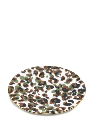 Mi Su Deco Animal Print El Yapımı Porselen Ekmek Tabağı Siyah Mi Su Deco Animal Print El Yapımı Porselen Ekmek Tabağı Siyah