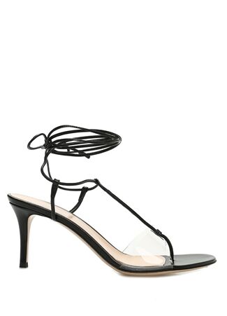 Gianvito Rossi Kadın Siyah Detaylı Sandalet 36 EU