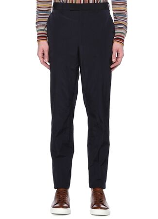 Paul Smith Erkek Lacivert Normal Bel Mikro Kareli Pantolon 34 US