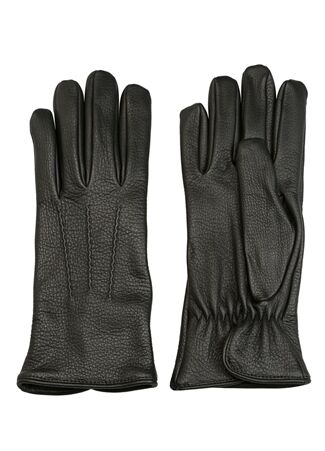 Mazzoleni Gloves Erkek Kahverengi Dekoratif Dikişli Kaşmir Eldiven Siyah XL EU Mazzoleni Gloves Erkek Kahverengi Dekoratif Dikişli Kaşmir Eldiven Siyah XL EU