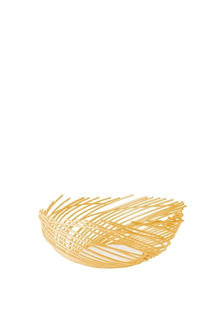 Michael Aram Calla Lily Large Gold 3D Çizgili Dekoratif Kase Altın Rengi Michael Aram Calla Lily Large Gold 3D Çizgili Dekoratif Kase Altın Rengi