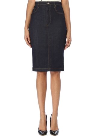 Dolce&Gabbana Kadın ETEK Mavi 38 IT