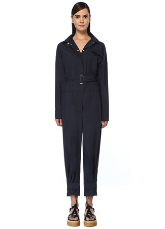 Moncler Genius Kadın 2 952 Lacivert Kemerli Tulum XS EU