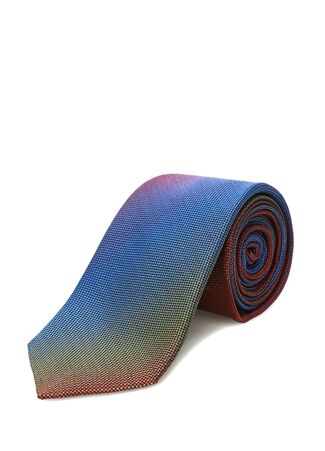 Etro Erkek Colorblocked İpek Kravat EU