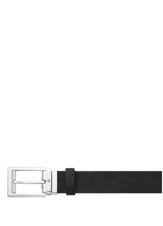 Montblanc Siyah Dokulu Deri Kemer EU