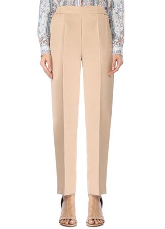 Etro Kadın Altın Rengi Yüksek Bel Pantolon Pembe 40 IT
