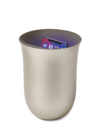 Lexon Oblio Gold Kablosuz Şarj Cihazı Altın Rengi EU