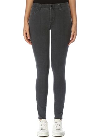 J Brand Kadın 925 Gri Normal Bel Jegging Jean Pantolon 23 US