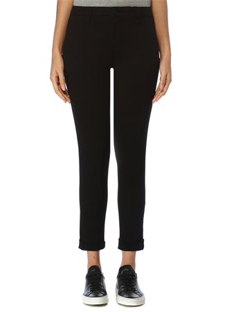 J Brand Kadın Siyah Normal Bel Skinny Pantolon 25 US
