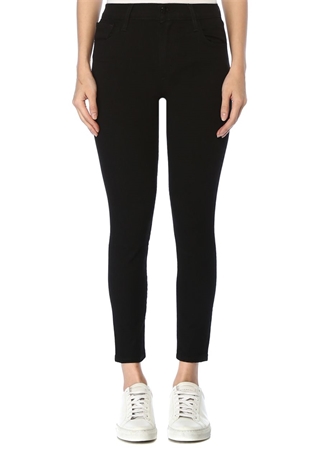J Brand Kadın 835 Siyah Normal Bel Crop Skinny Jean Pantolon 25 US J Brand Kadın 835 Siyah Normal Bel Crop Skinny Jean Pantolon 25 US