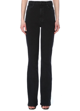 J Brand Kadın 29 Siyah Yüksek Bel Bootcut Jean Pantolon 24 US