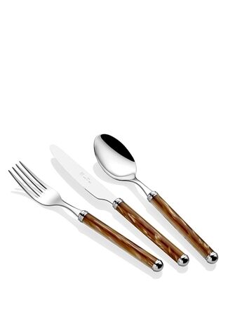 Rivadossi Rodi Şampanya 75li Çatal Bıçak Takımı Altın Rengi Rivadossi Rodi Şampanya 75li Çatal Bıçak Takımı Altın Rengi