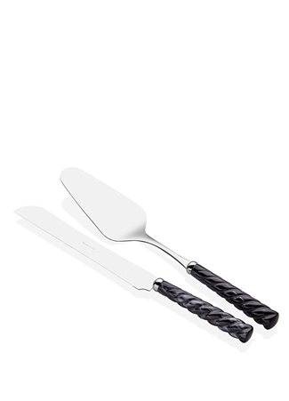 Rivadossi Vito 2li Pasta Servis Seti Siyah Rivadossi Vito 2li Pasta Servis Seti Siyah