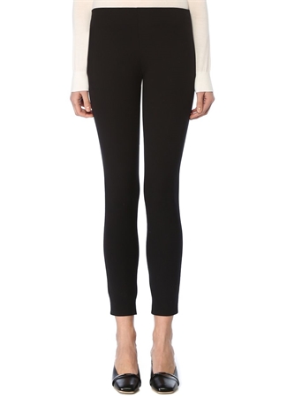 Theory Kadın Siyah Skinny Scuba Pantolon L Eu