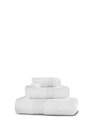 Hamam Galata Beyaz Organik Pamuk Banyo Havlusu Hamam Galata Beyaz Organik Pamuk Banyo Havlusu