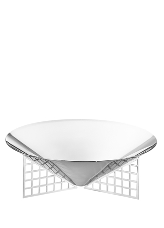 Georg Jensen Matrix Medium Silver Kafes Ayaklı Kase Gri