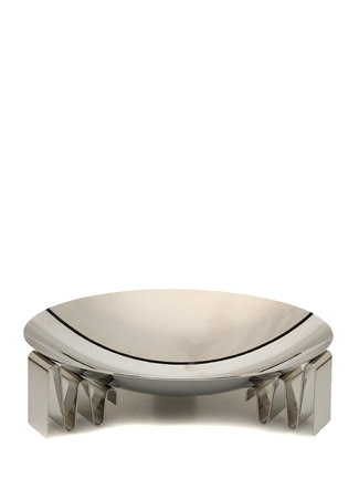 Georg Jensen Frequency Medium Çelik Kase Gri