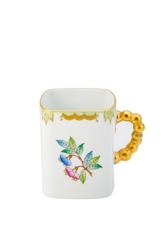 Herend Queen Victoria Porselen Çay Fincanı Çok Renkli