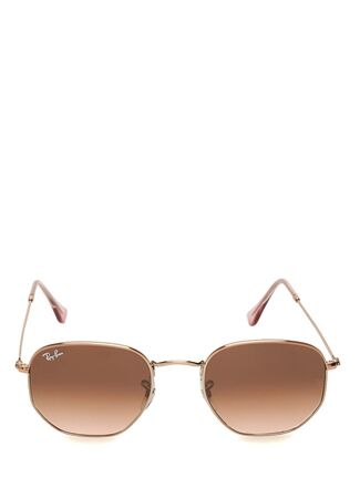 Ray-Ban Erkek Kahverengi Kare Formlu Güneş Gözlüğü 5 EU