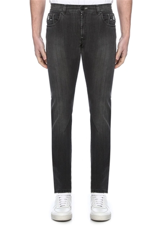 Scissor Scriptor Erkek Gri Normal Bel Dar Paça Jean Pantolon 38 US Scissor Scriptor Erkek Gri Normal Bel Dar Paça Jean Pantolon 38 US