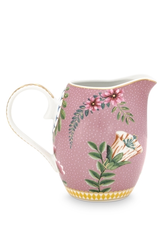 Pip Studio La Majorelle Pembe Çiçek Desenli Porselen Sütlük Pip Studio La Majorelle Pembe Çiçek Desenli Porselen Sütlük
