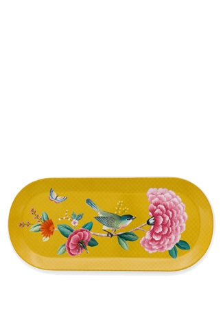 Pip Studio Blushing Birds Desenli Porselen Servis Tabağı Sarı Pip Studio Blushing Birds Desenli Porselen Servis Tabağı Sarı