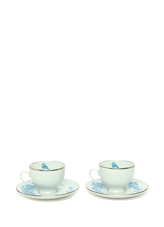 Mi Su Deco Azul Blanco Porselen 2li Türk Kahvesi Fincan Seti Siyah Mi Su Deco Azul Blanco Porselen 2li Türk Kahvesi Fincan Seti Siyah
