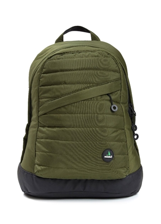 Mueslii Erkek MG Haki Logolu Puff Sırt Çantası Yeşil EU