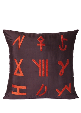 Atölye11 Anadolu Motifi 50x50 cm İpek Dekoratif Yastık Çok Renkli Atölye11 Anadolu Motifi 50x50 cm İpek Dekoratif Yastık Çok Renkli
