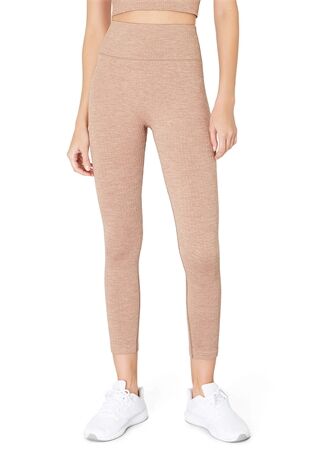 Jerf Kadın Lorne Kahverengi Yüksek Bel Tayt XS EU