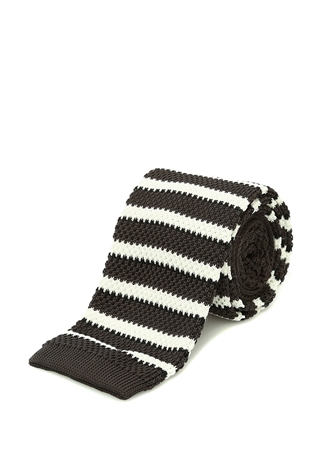 Network Erkek Siyah Beyaz Çizgi Dokulu Mikrofiber Kravat Gri EU Network Erkek Siyah Beyaz Çizgi Dokulu Mikrofiber Kravat Gri EU