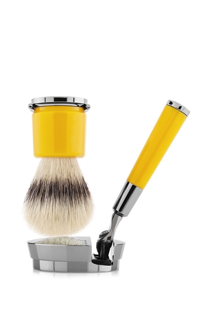 Acqua di Parma Erkek Barbiere Yellow Deluxe Stand Tıraş Takımı Acqua di Parma Erkek Barbiere Yellow Deluxe Stand Tıraş Takımı