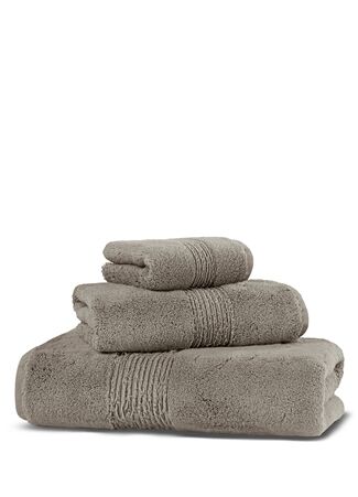 Hamam Galata Vizon Organik Misafir Havlusu Kahverengi