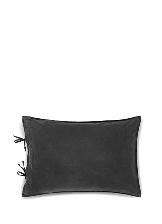Hamam Payas Koyu Gri Günlük Yastık Kılıfı