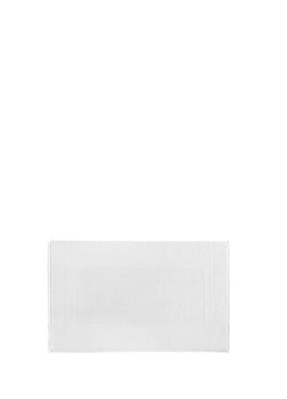 Hamam Glam Beyaz Banyo Paspası