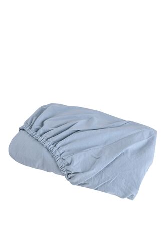 Hamam Payas Mavi Tek Kişilik Lastikli Çarşaf