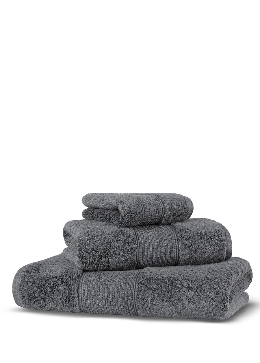 Hamam - Ash Anthracite Bath Towel
