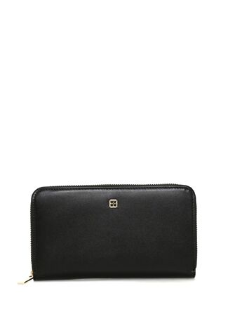 Beymen Kadın Essential Siyah Deri Cüzdan EU