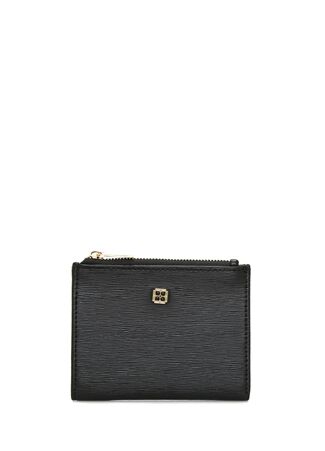 Beymen Kadın Siyah Logolu Orta Boy Cüzdan Eu