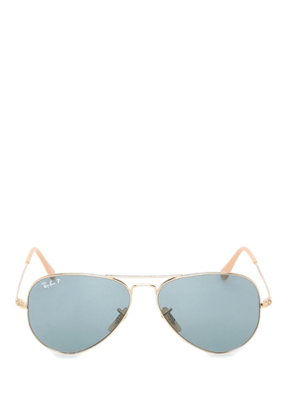 Ray-Ban Kadın Aviator Gri Köprü Detaylı Güneş Gözlüğü 58 EU Ray-Ban Kadın Aviator Gri Köprü Detaylı Güneş Gözlüğü 58 EU