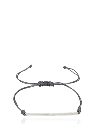 Brace İstanbul Erkek No 5 Gri Barlı Bilezik EU