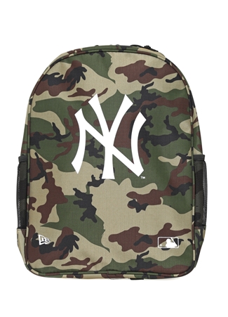 New Era Kadın York Essential Kamuflajlı Sırt Çantası Haki EU
