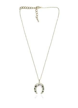 Aden Newyork Kadın The Vandal Silver Zincir Kolye Gri M EU