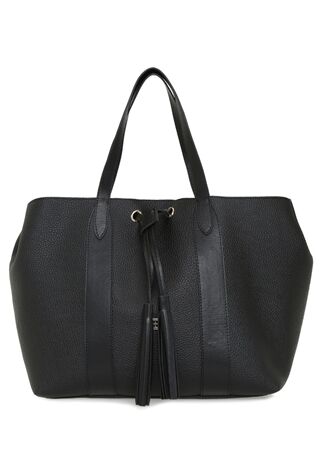 Beymen Kadın Siyah Dokulu Alışveriş Çantası EU