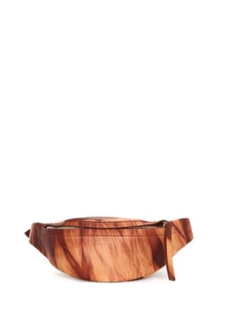 Nanushka Kadın Mini Lubo Desenli Deri Bel Çantası EU