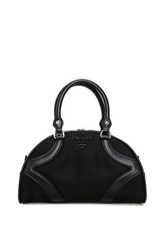Prada Kadın Siyah Logolu Omuz Çantası EU