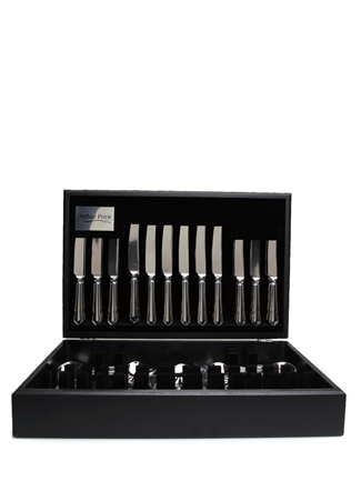 Arthur Price Dubarry Silver 88 Parça Çatal Bıçak Seti Gri Arthur Price Dubarry Silver 88 Parça Çatal Bıçak Seti Gri