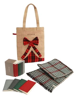 Beymen Hediye Hasır Çantada 2li Seti Gri EU