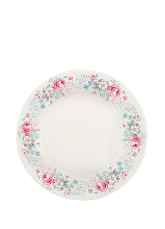 Green Gate Marie Çiçekli Porselen Kahvaltı Tabağı Çok Renkli