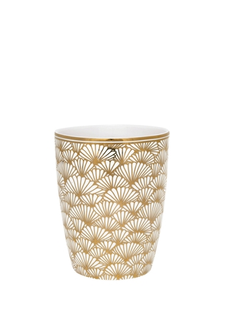 Green Gate Noir Jacqueline Gold Porselen Latte Bardağı Çok Renkli Green Gate Noir Jacqueline Gold Porselen Latte Bardağı Çok Renkli